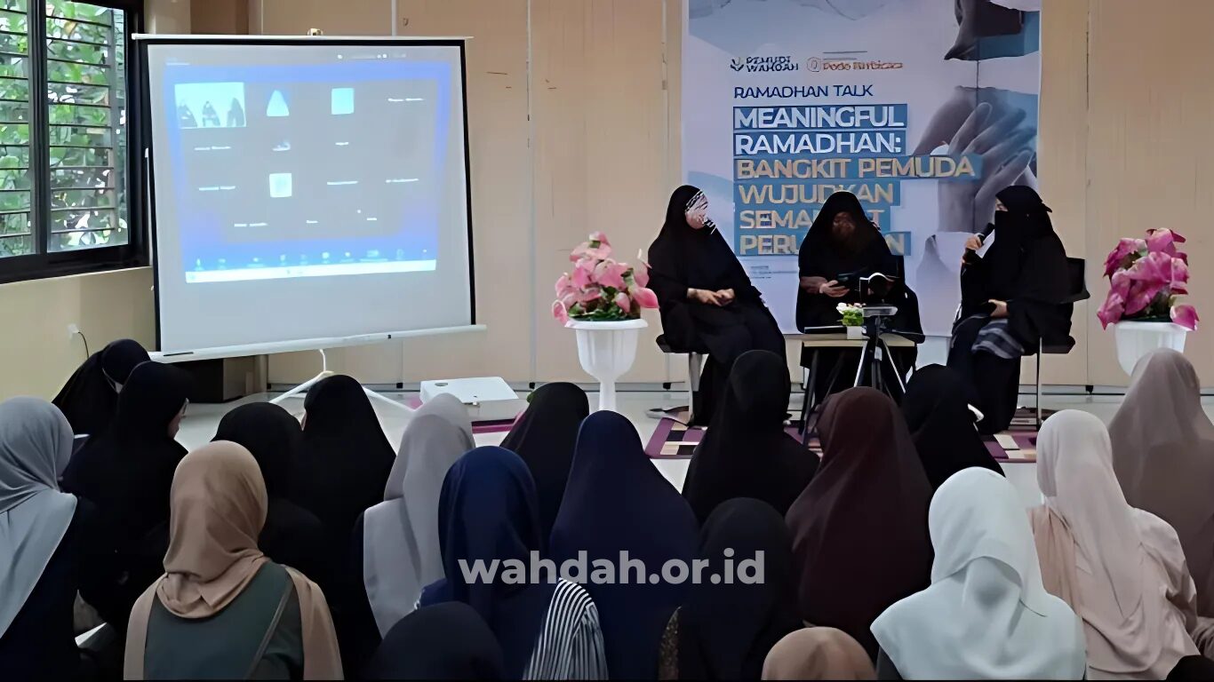 Gagas Perubahan: Pemudi Wahdah Perkuat Kolaborasi Antar Komunitas di Ramadan Talk - Wahdah Islamiyah